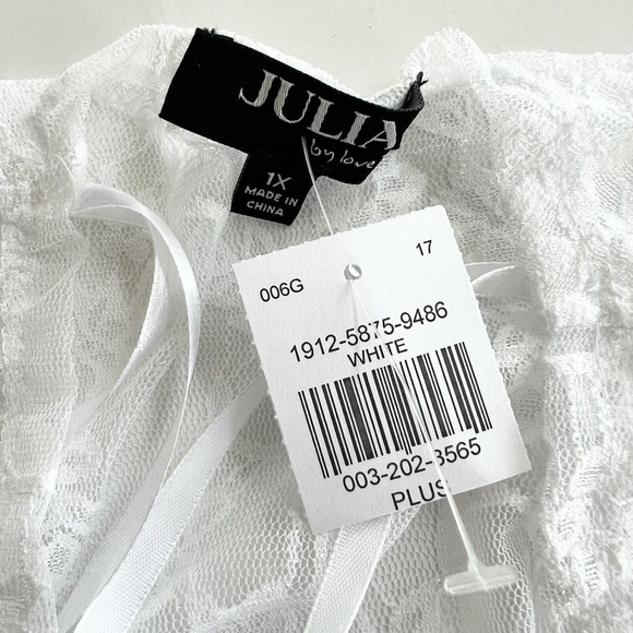 Julia by Love J | Sweaters | New Julia By Love J Womens Floral Lace ...